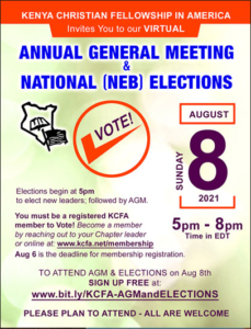 Home - Kenya Christian Fellowship in America