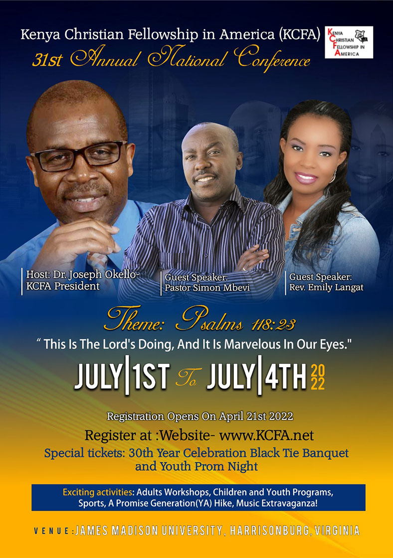 Events - Kenya Christian Fellowship in America