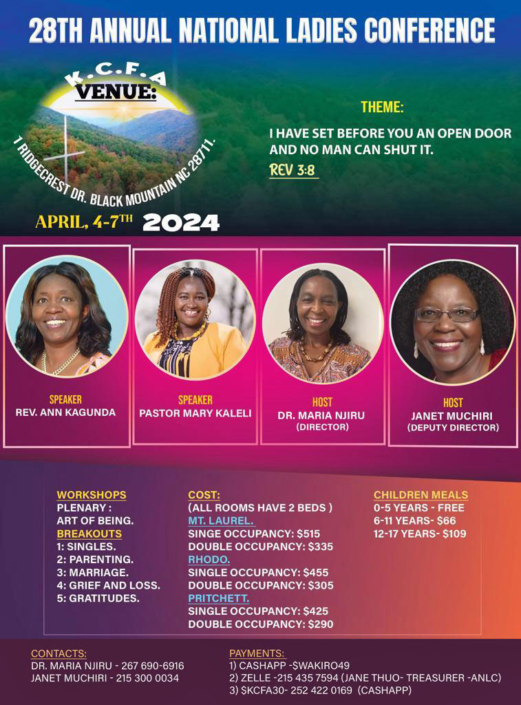 Events - Kenya Christian Fellowship in America