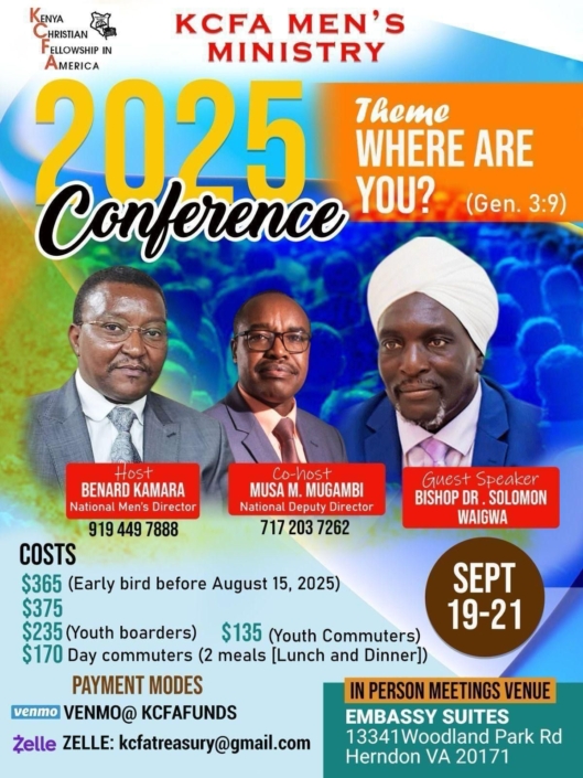 Events - Kenya Christian Fellowship in America